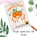 Pumpkin Bumpkin Thansgiving Handprint Art Baby Toddler Bottom - Etsy