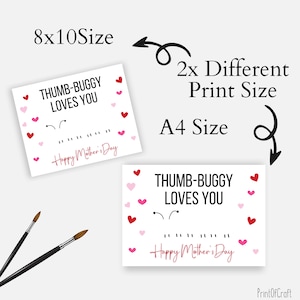 Mothers Day Fingerprint Handprint Art, Mothers Day Handprint Footprint ...