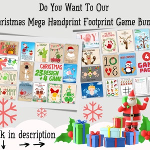 Christmas Handprint Art, Bell Handprint Art, Christmas Decoration ...