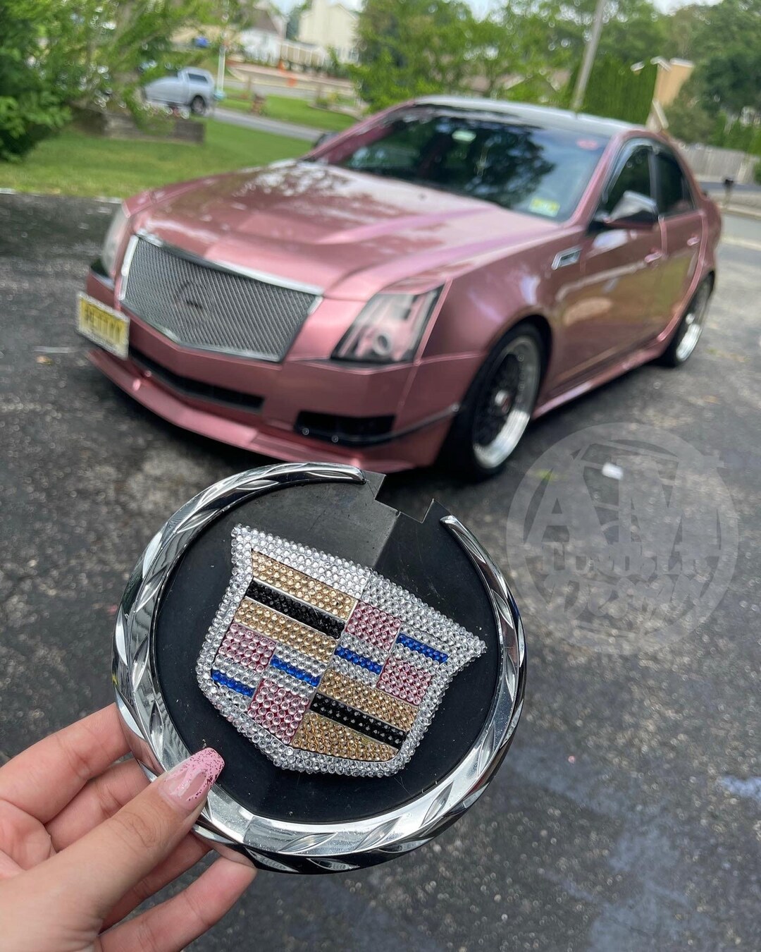 Custom Bling Rhinestone Front Emblem - Etsy