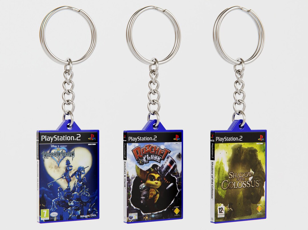 Miniature PS2 Playstation PAL Keychain/keyring Birthday - Etsy