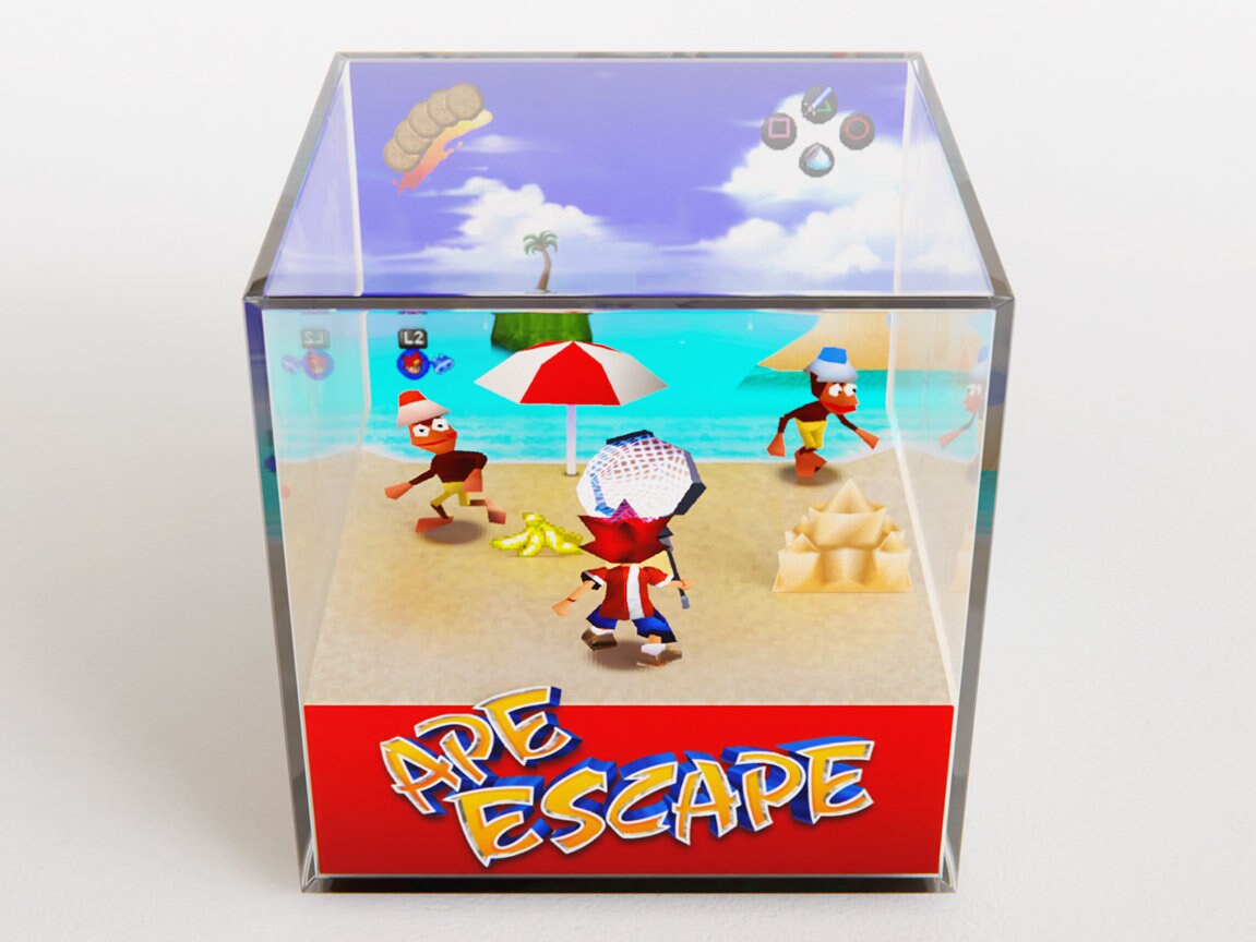 Sound Diorama Cube Ape Escape crabby Beach Version 2 - Etsy