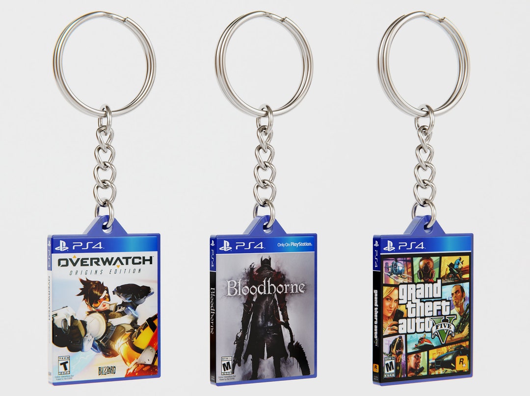 Miniature PS4 Playstation Keychain/keyring Birthday Party - Etsy