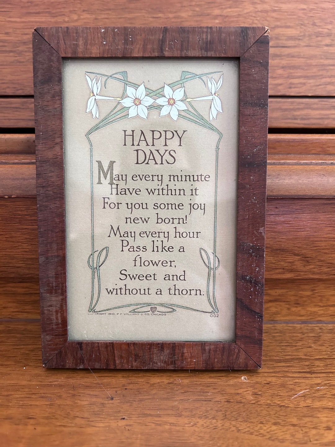 Vintage Buzza Style 1910s Motto - Etsy