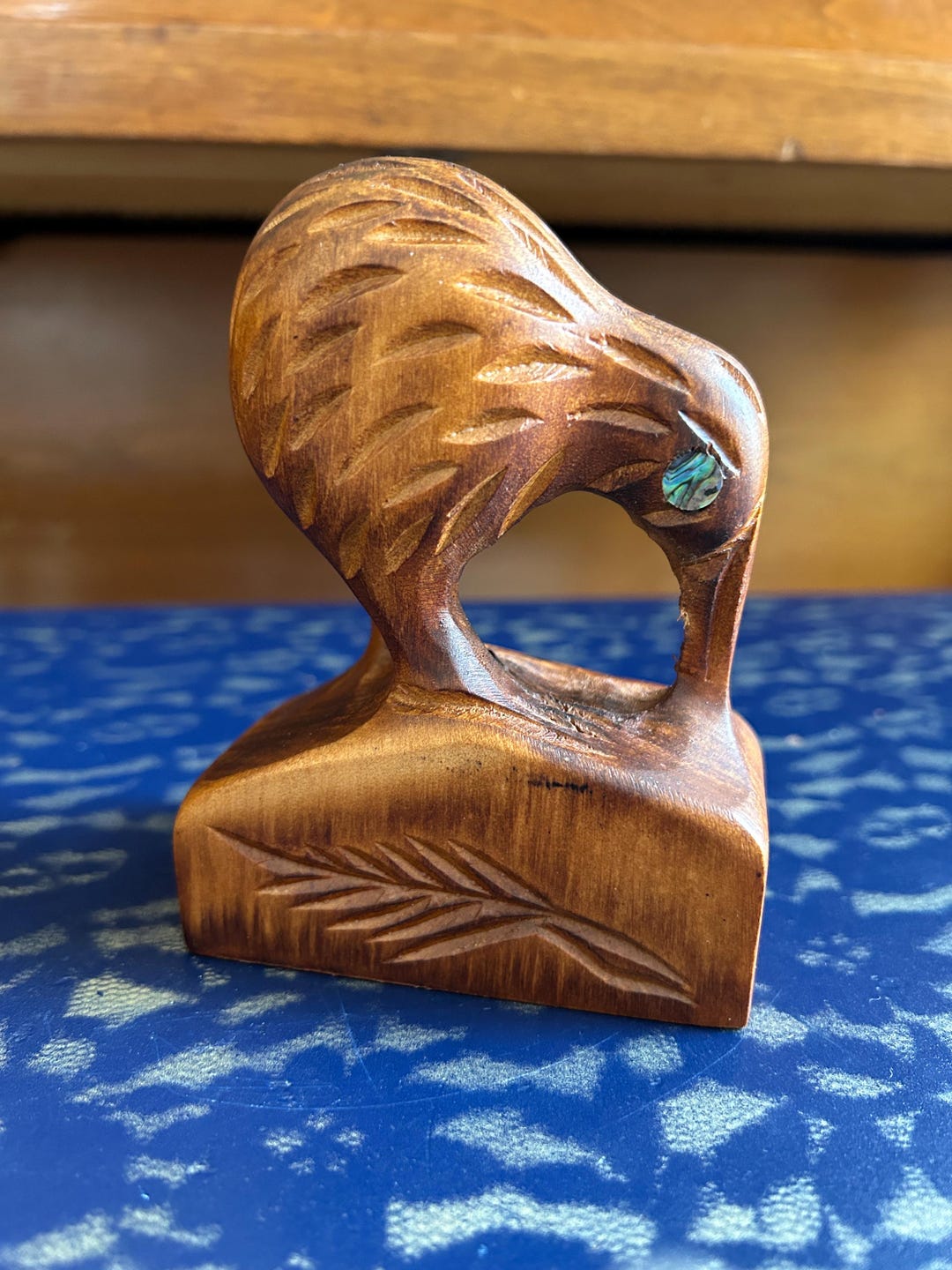 Hand Carved Kauri Wood Kiwi Bird - Etsy