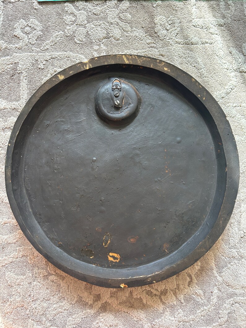 Two Large Vintage Gold Mexican Coin Wall Art Pieces - Etsy