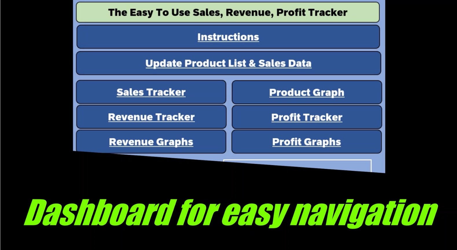 Sales, Revenue, & Profit Tracker (excel Download) - Etsy