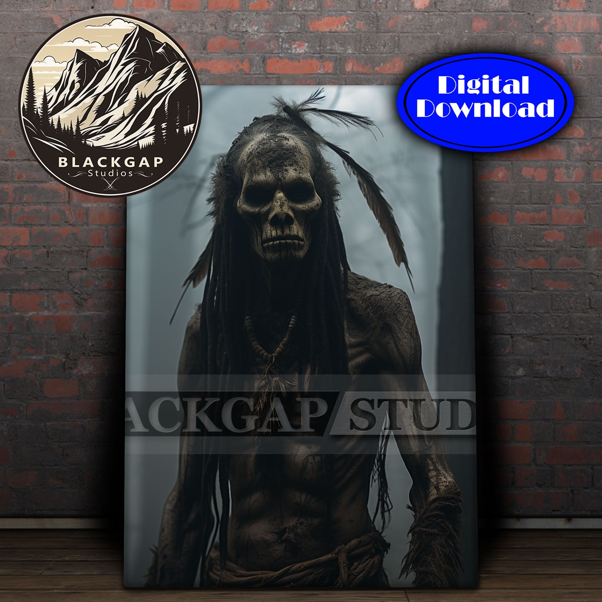 Native American Skinwalker - Native American Mythology - Laser File - Etsy