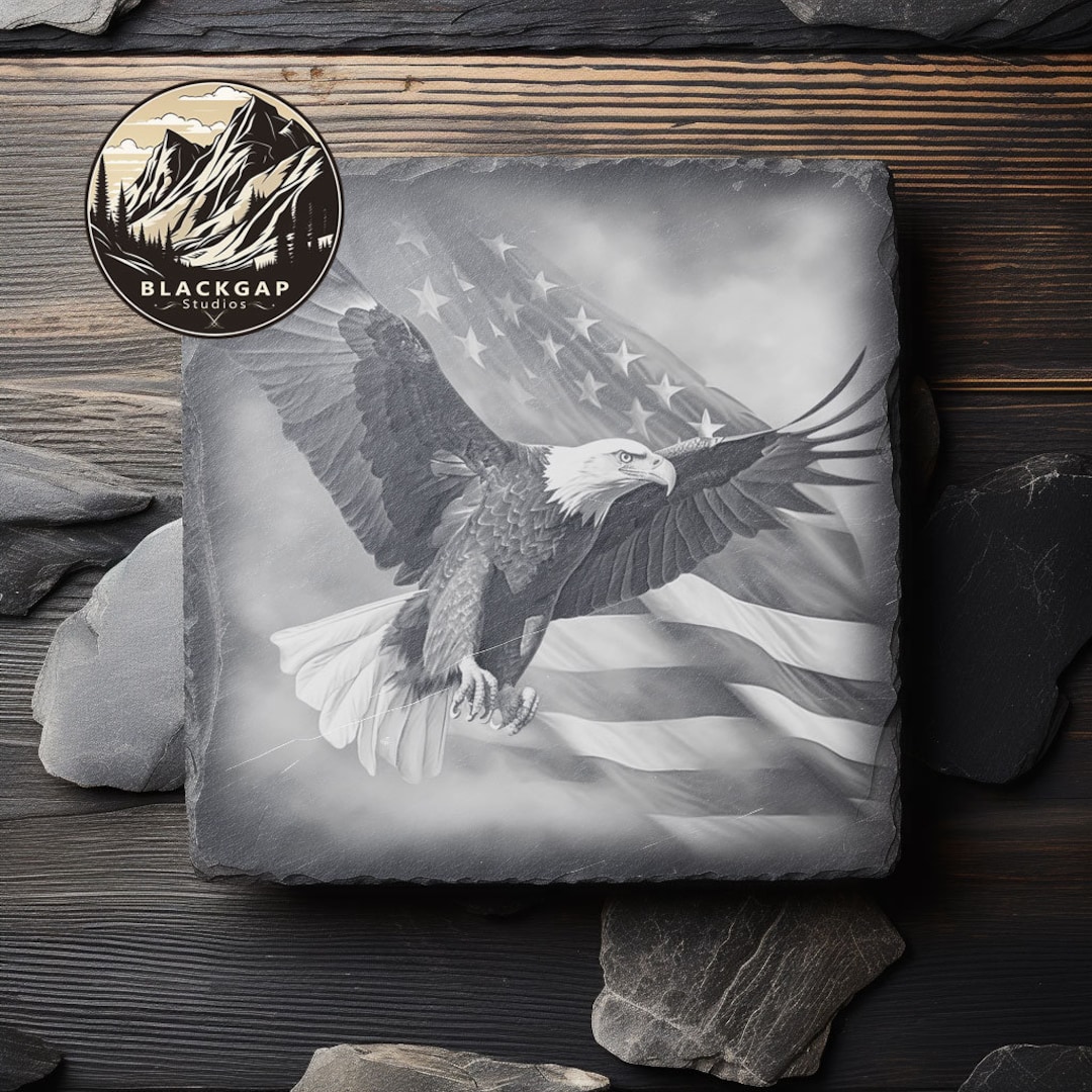 Bald Eagle Laser Files - Laser Images - Eagle Laser Art - Etsy