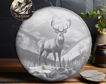 Laser Engrave PNG Buck Sighted in Scope Deer in Scope Laser Ready Deer ...