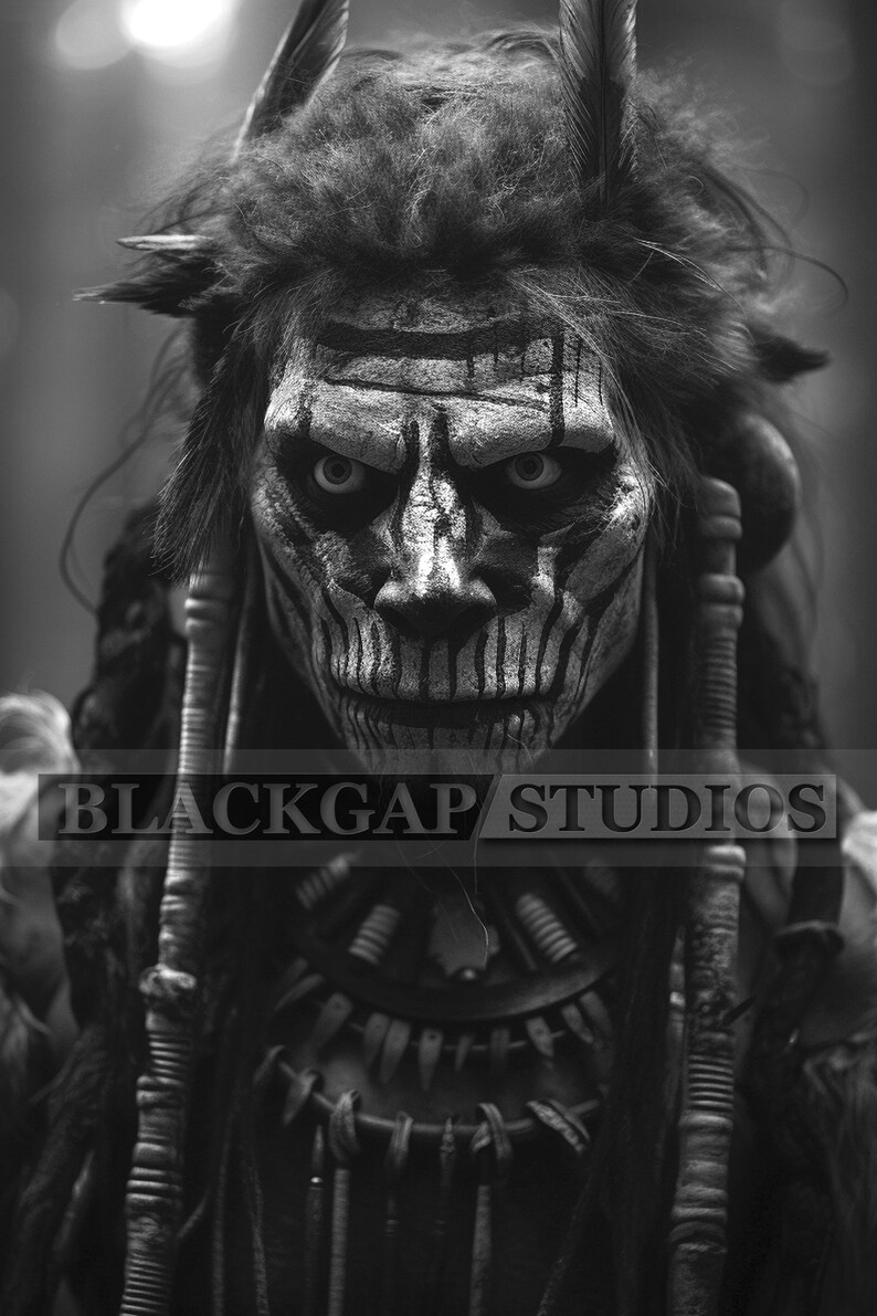 Native American Skinwalker - Mythology - Laser Files - Etsy