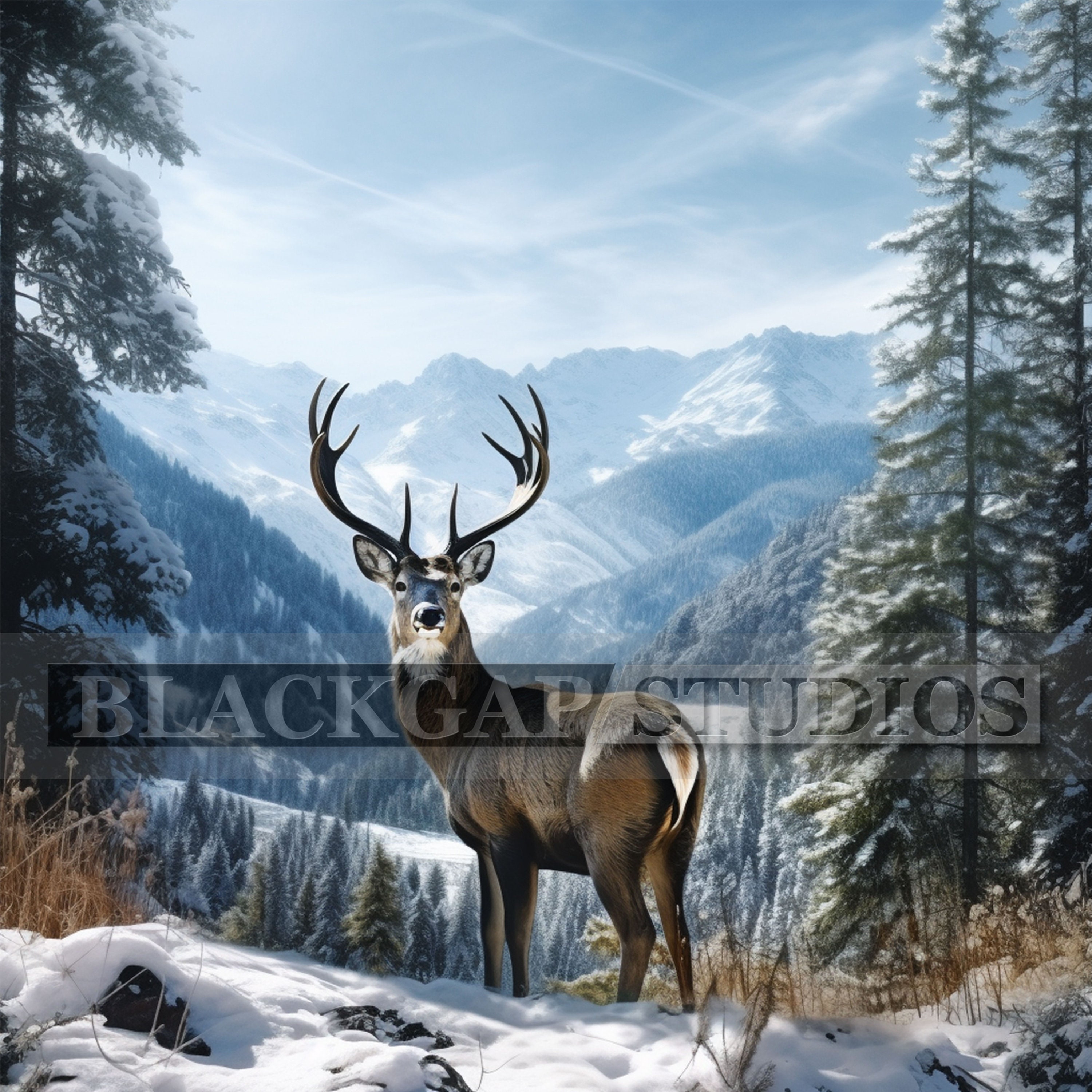 Buck Laser File - Buck Image - Laser File - Etsy