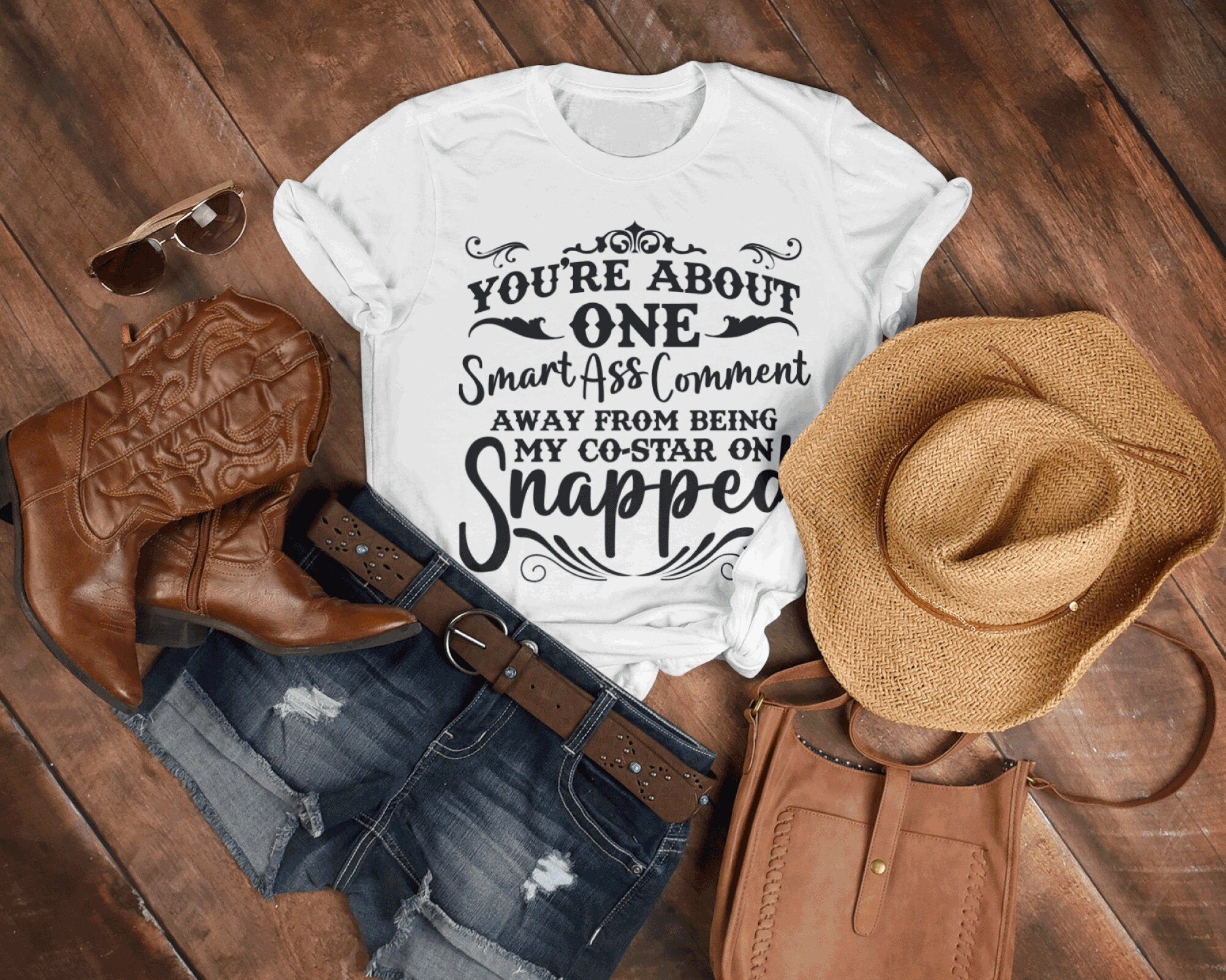 Snapped Co-star Shirt Image / Smart Ass Shirt PNG SVG - Etsy