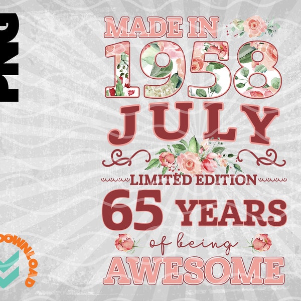 Made in 1958 - Etsy