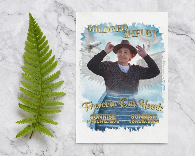 Funeral Program Png Memorial Shirt Png Rest in Peace Png - Etsy