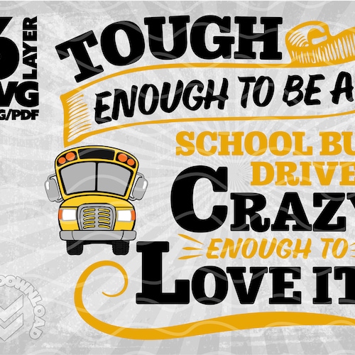 Bus Driver Svg Png Image / Bus Driver Appreciation Svg - Etsy