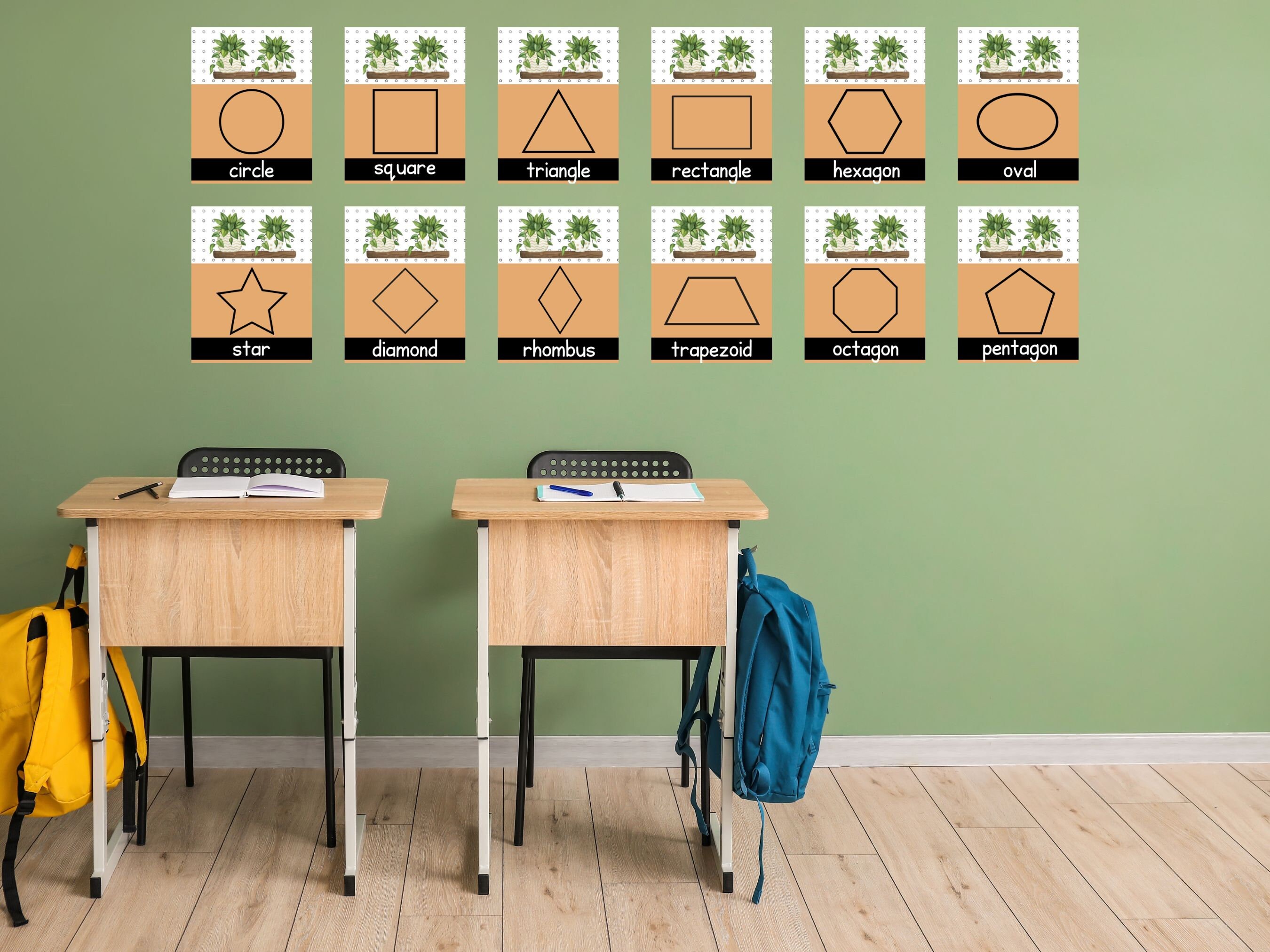 Shape Posters | Plant Life Posters | Plant Classroom | Botanical ...