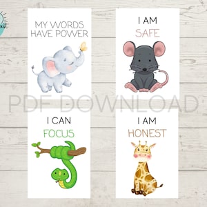 Affirmation Cards for Kids, Motivational Cards, Kids Positivity Cards ...