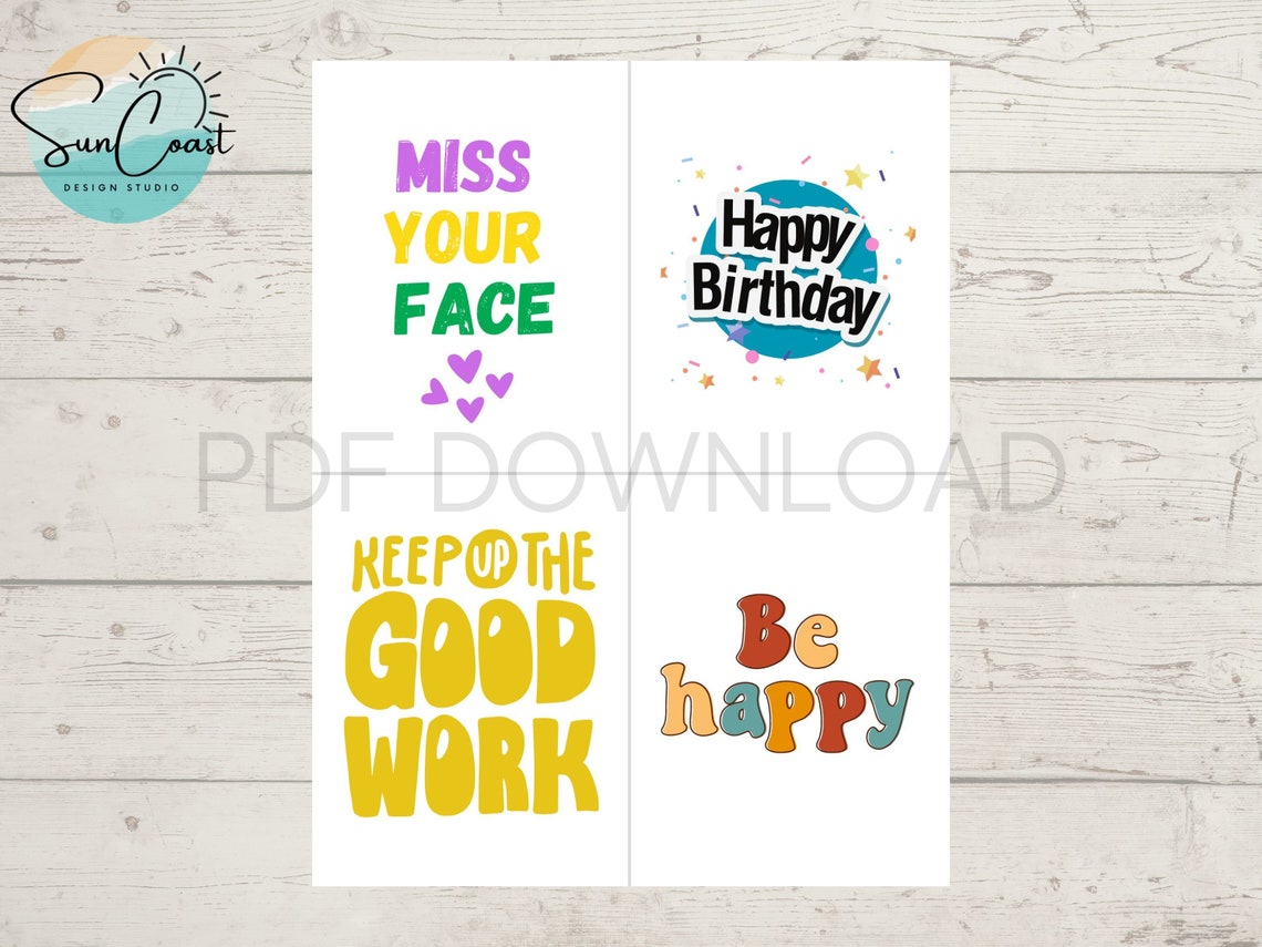Printable Lunchbox Notes | Positive Notes | Inspiring Notes for Kids ...