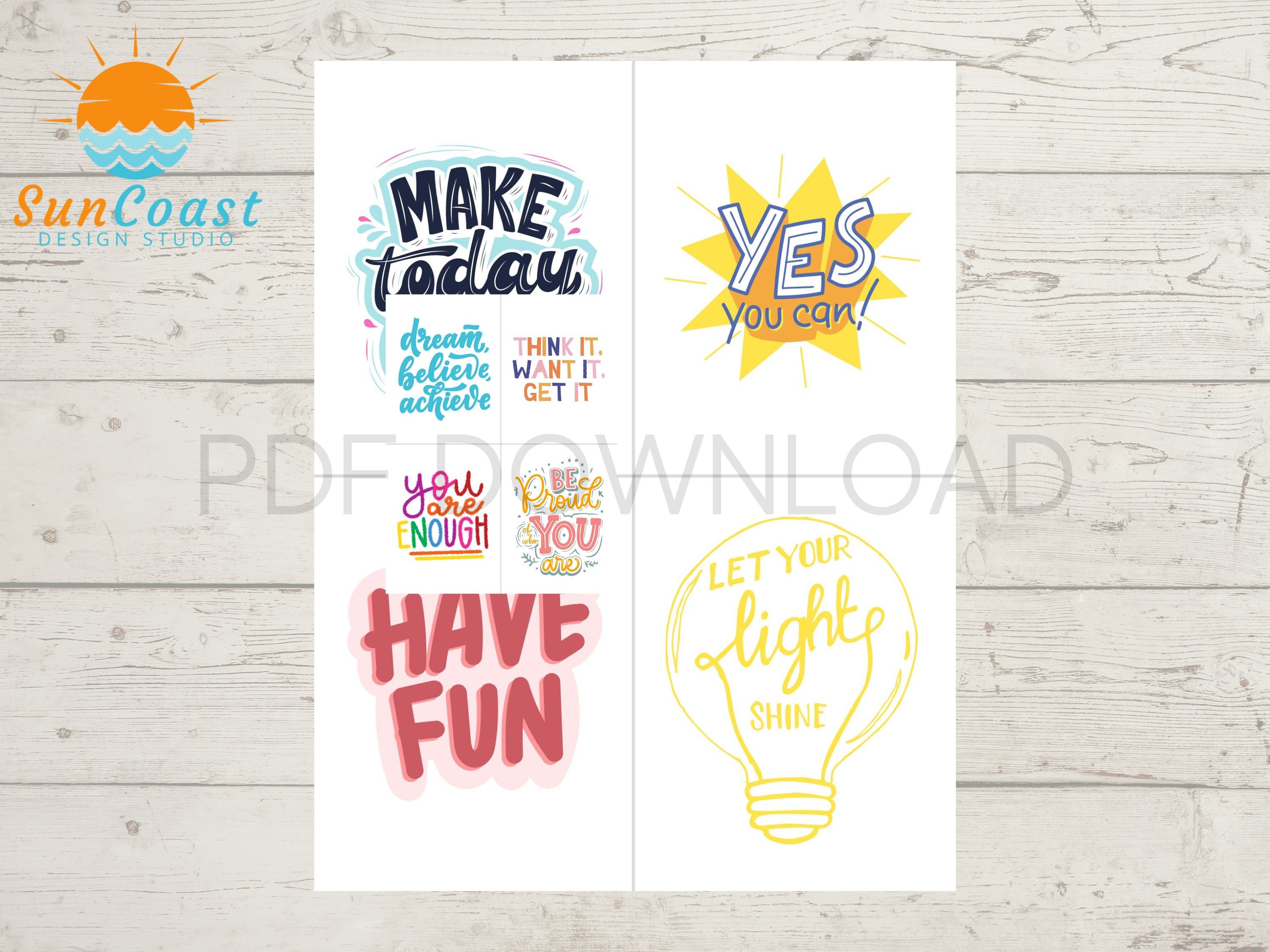 Printable Lunchbox Notes Positive Notes Inspiring Notes - Etsy