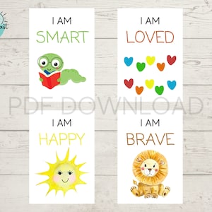 Affirmation Cards for Kids, Motivational Cards, Kids Positivity Cards ...