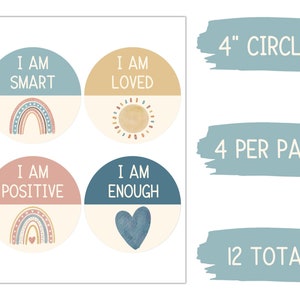 Affirmation Station | Rainbow BOHO | Positive Affirmations Mirror ...