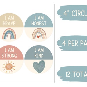 Affirmation Station | Rainbow BOHO | Positive Affirmations Mirror ...