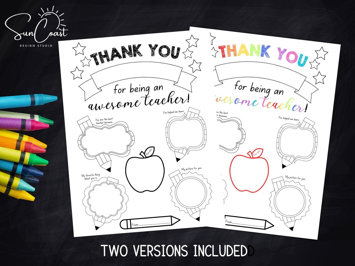 Teacher Appreciation Week Printable, Teacher Thank You, Teacher ...