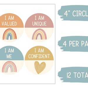 Affirmation Station | Rainbow BOHO | Positive Affirmations Mirror ...