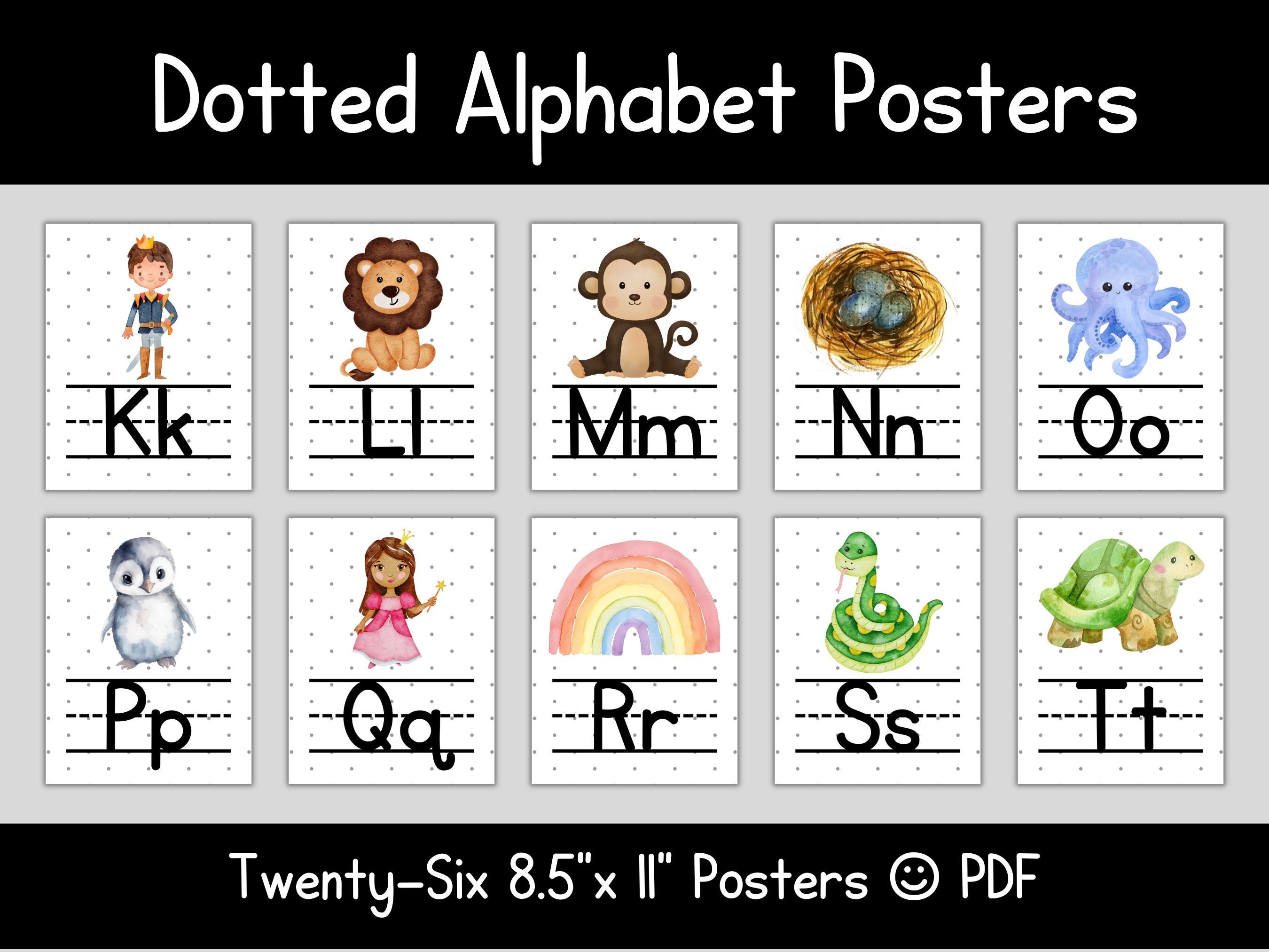 ABC Poster Pack | Bulletin Board Posters | Elementary School | Teacher ...