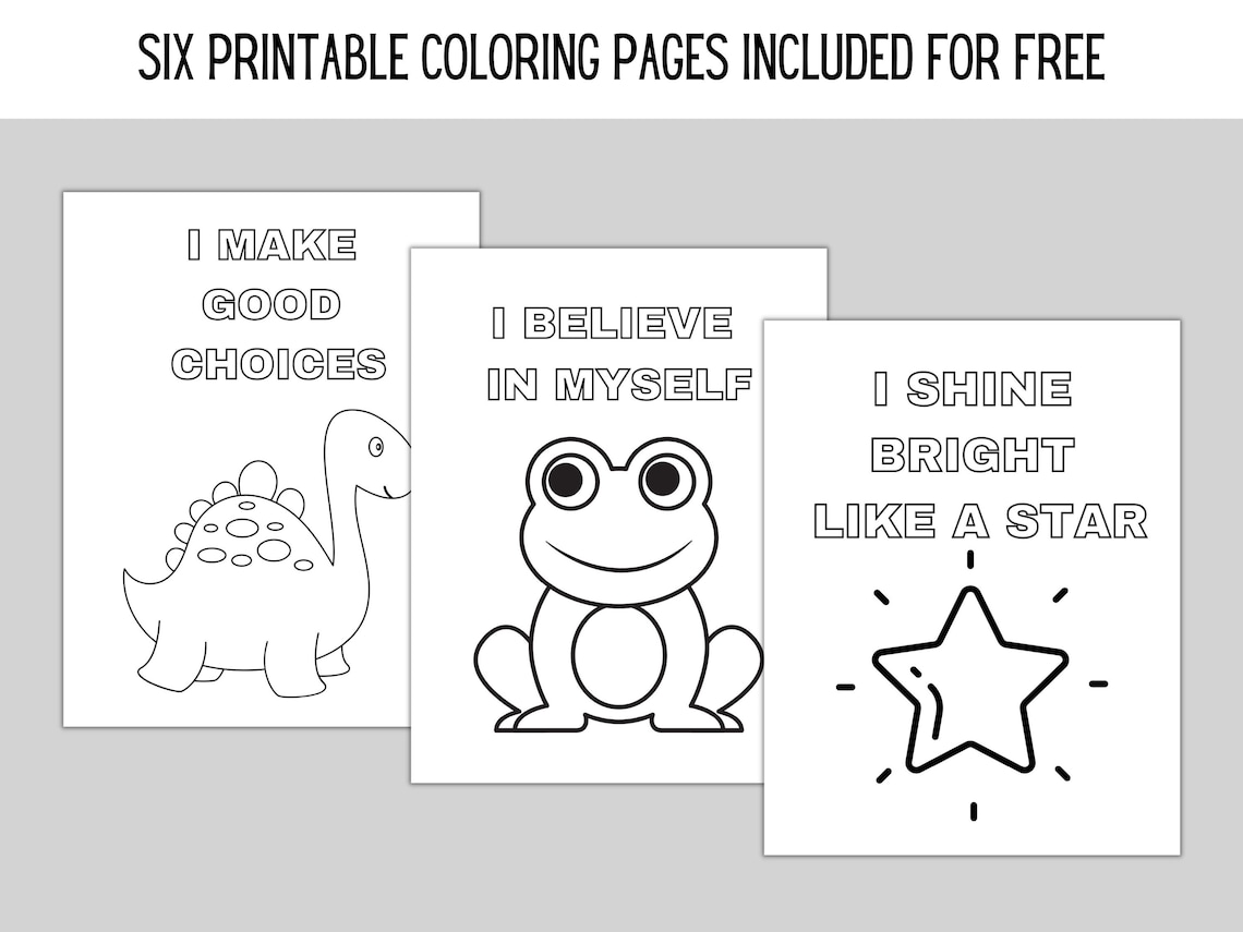 Affirmation Cards for Kids, Motivational Cards, Kids Positivity Cards ...