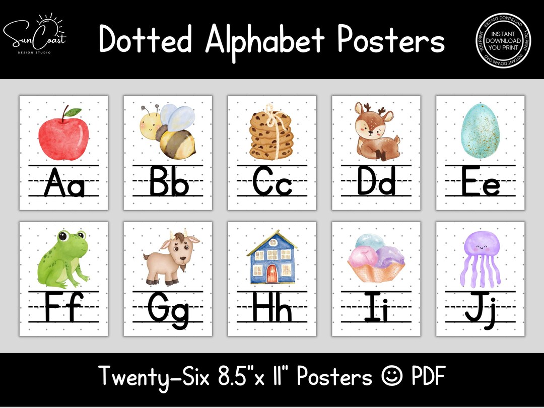 ABC Poster Pack | Bulletin Board Posters | Elementary School | Teacher ...