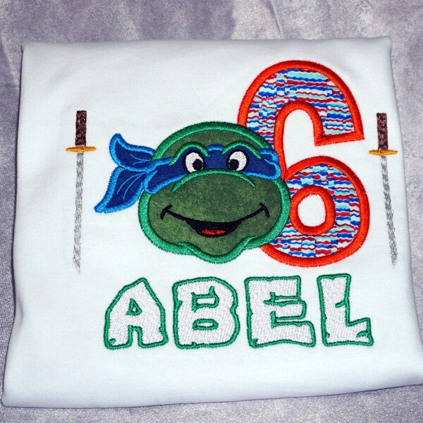 Kids Ninja Turtle Personalized - Etsy
