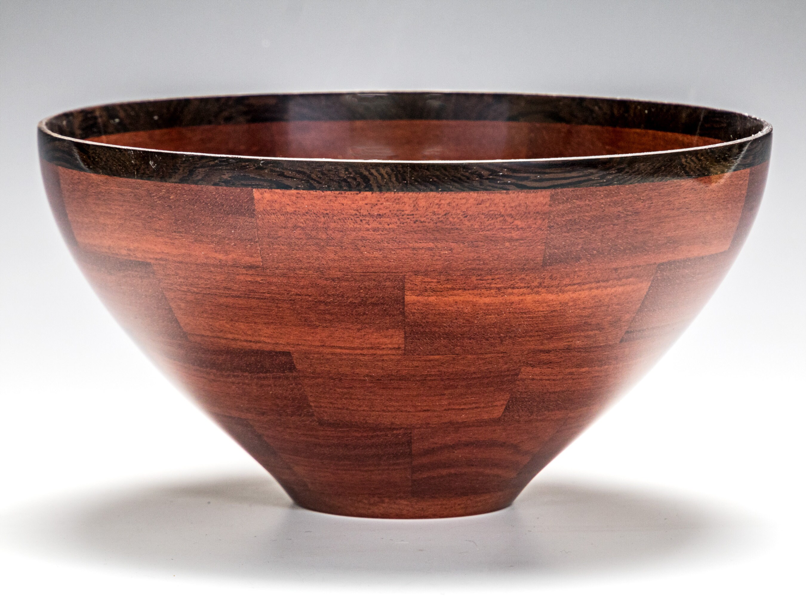 Segmented Bloodwood and Wenge Bowl - Etsy