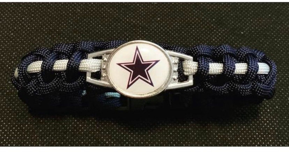 NFL Customized Paracord Bracelets - Etsy