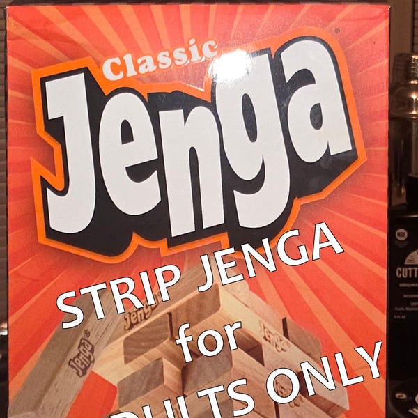 Naughty Jenga - Etsy