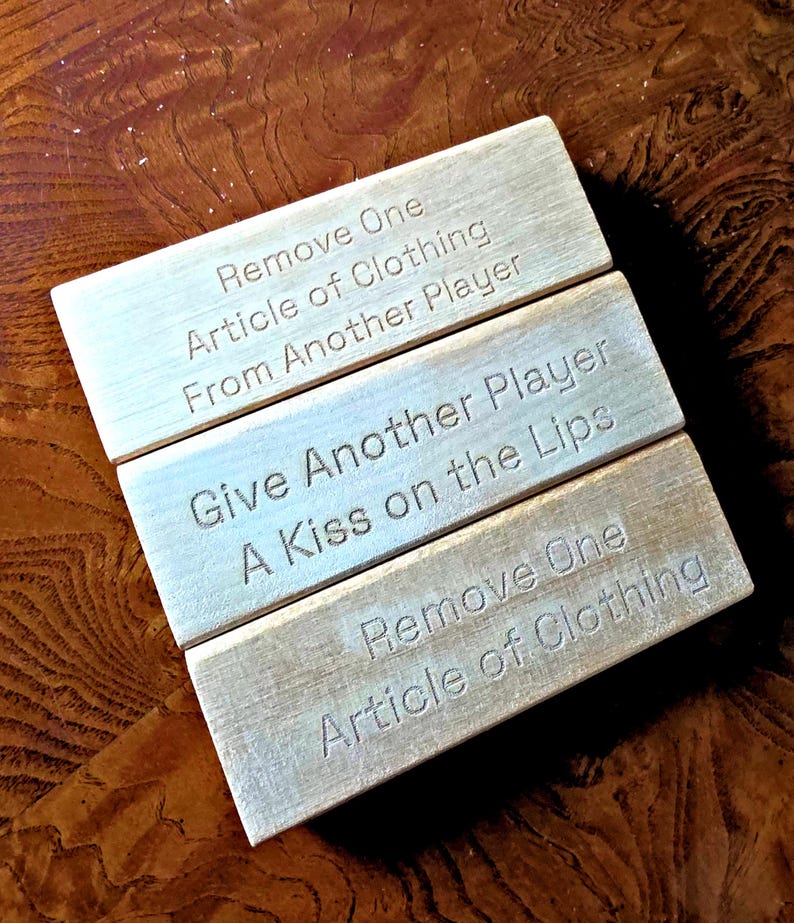 NSFW Adults Only Jenga Game! Strip Jenga, Truth or Dare Jenga, Naughty ...