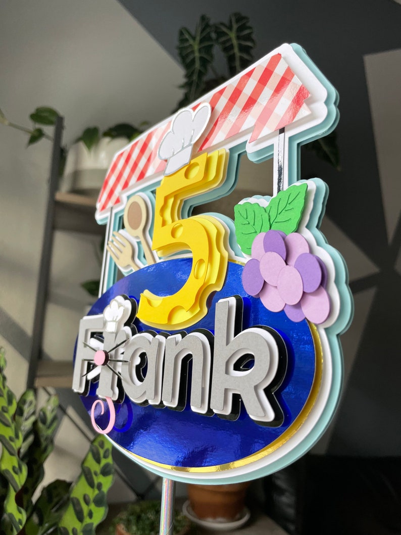 Little Chef Cake Topper - Etsy