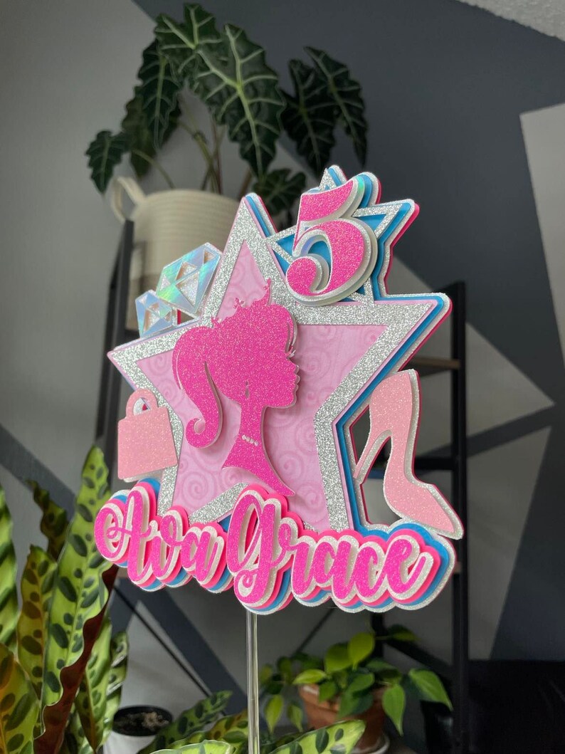 Fashion Doll Cake Topper - Etsy