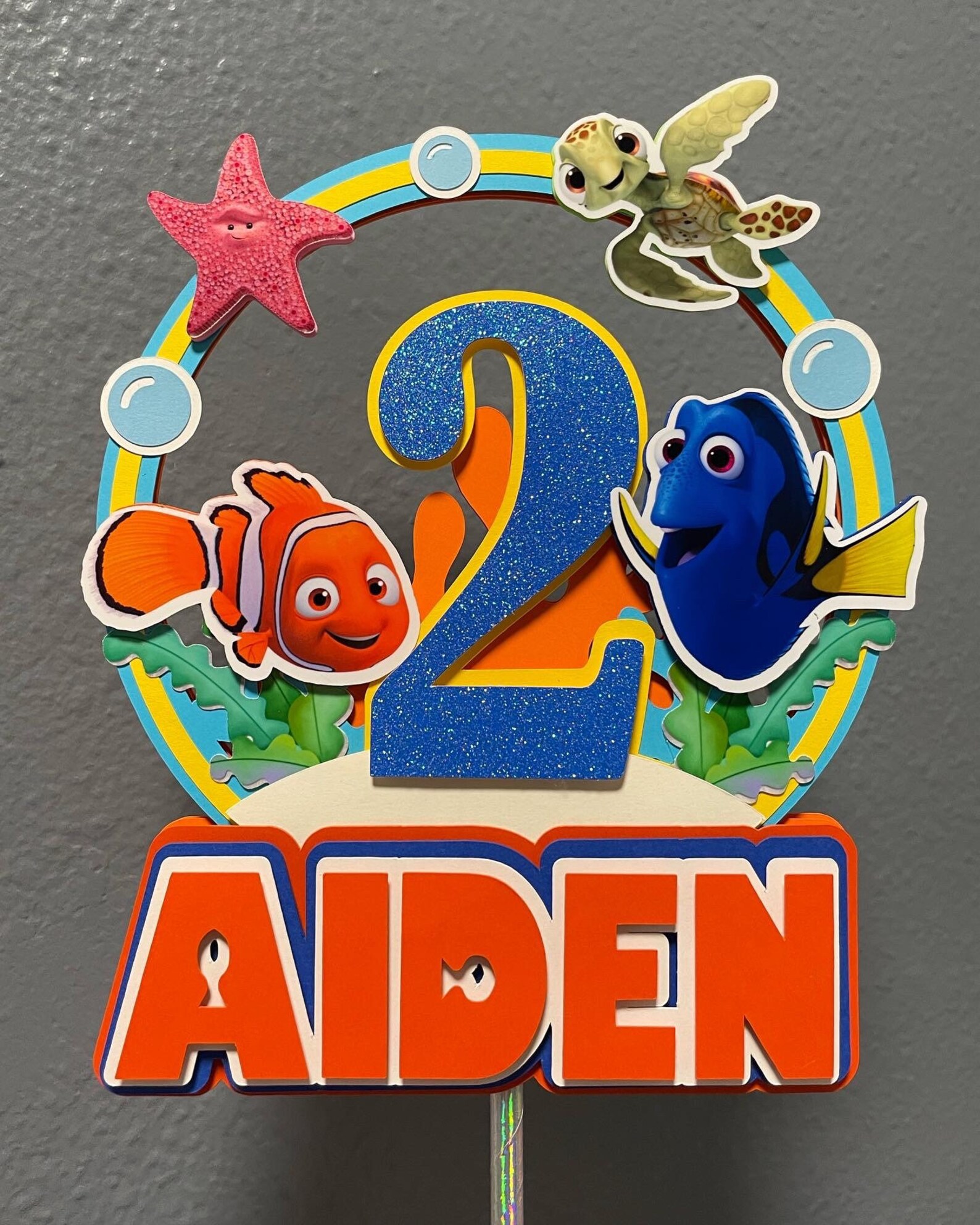 Nemo and Friends Cake Topper - Etsy
