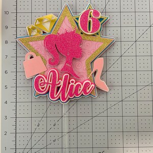 Fashion Doll Cake Topper - Etsy