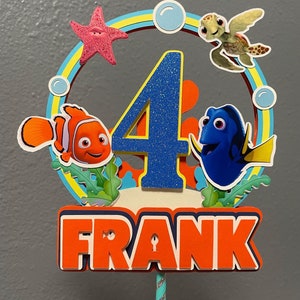 Nemo and Friends Cake Topper - Etsy