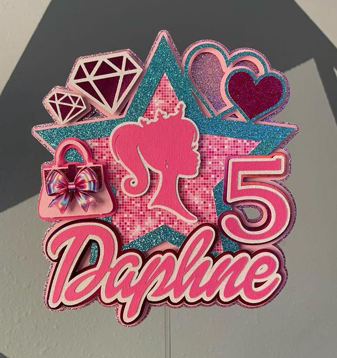 Fashion Doll Cake Topper - Etsy