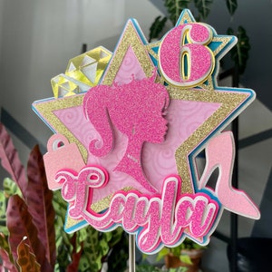 Fashion Doll Cake Topper - Etsy