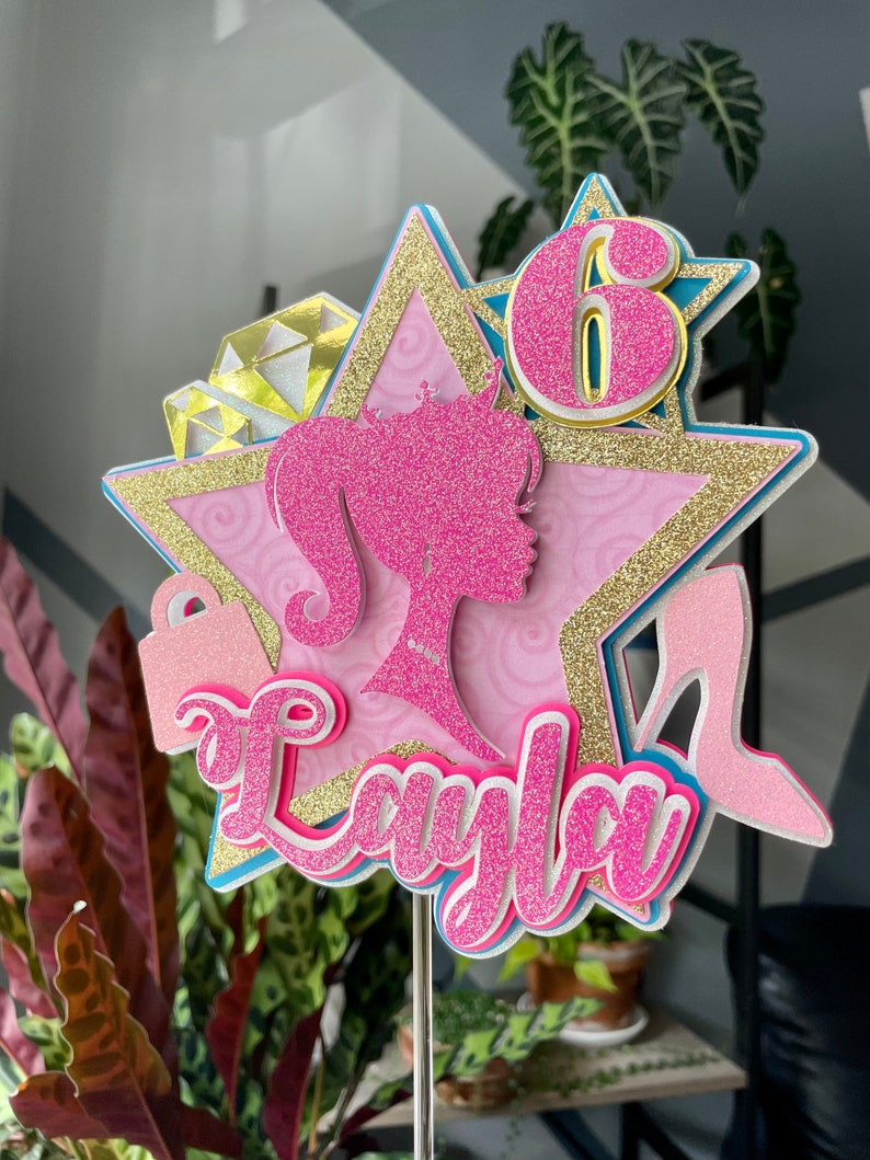 Fashion Doll Cake Topper - Etsy