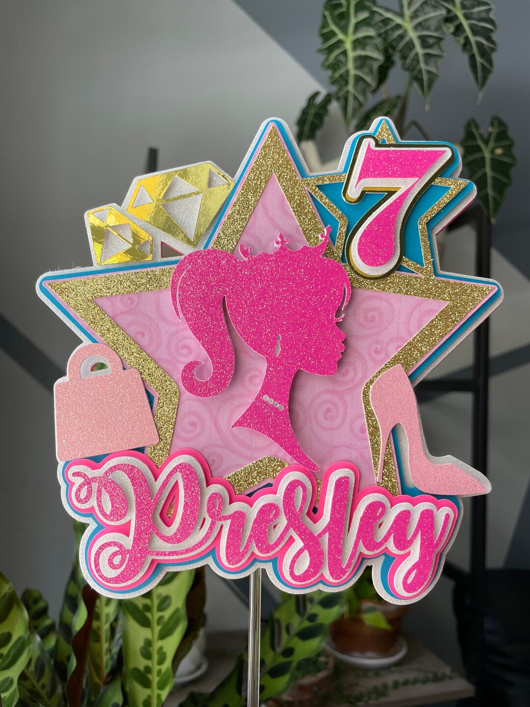 Fashion Doll Cake Topper - Etsy