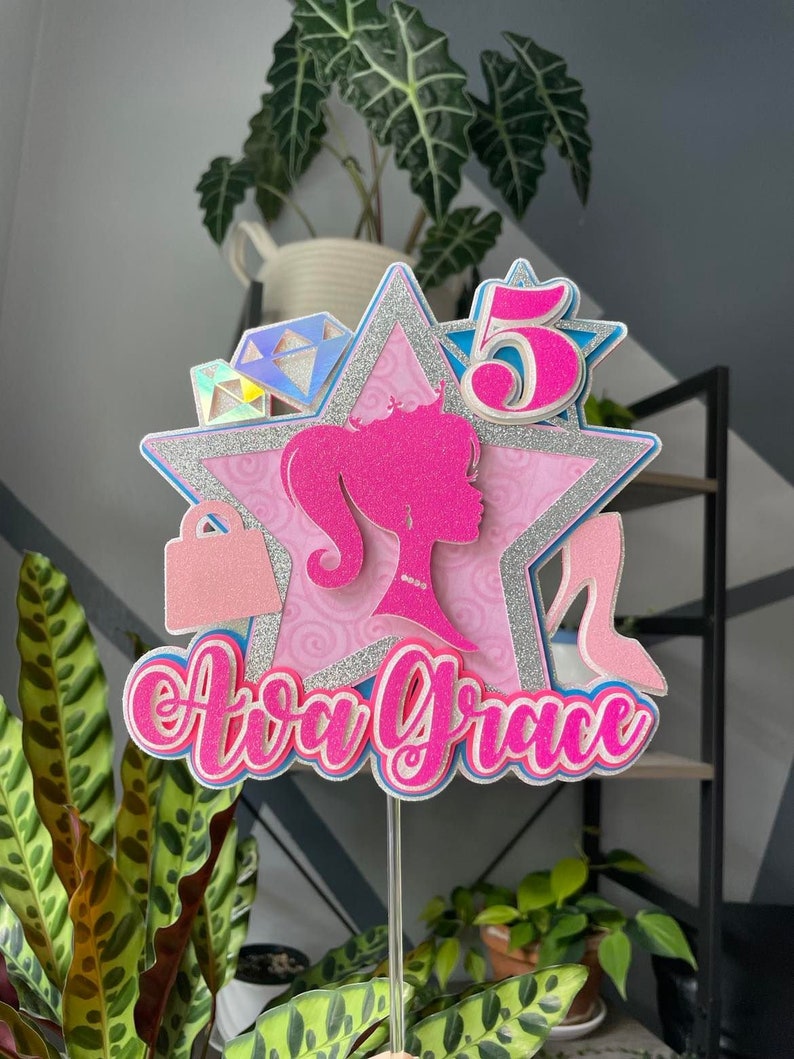 Fashion Doll Cake Topper - Etsy