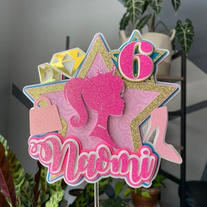 Fashion Doll Cake Topper - Etsy