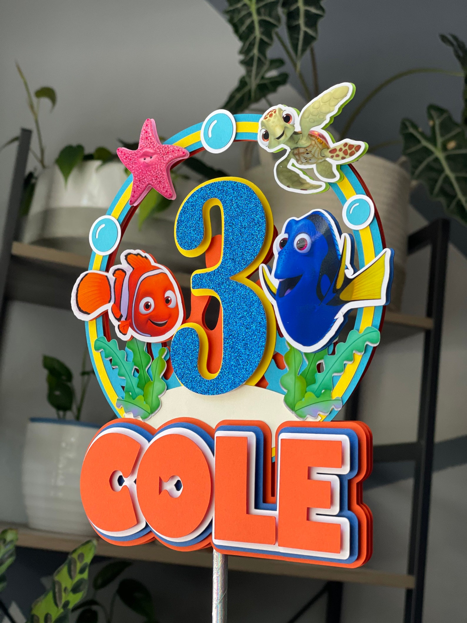 Nemo and Friends Cake Topper - Etsy