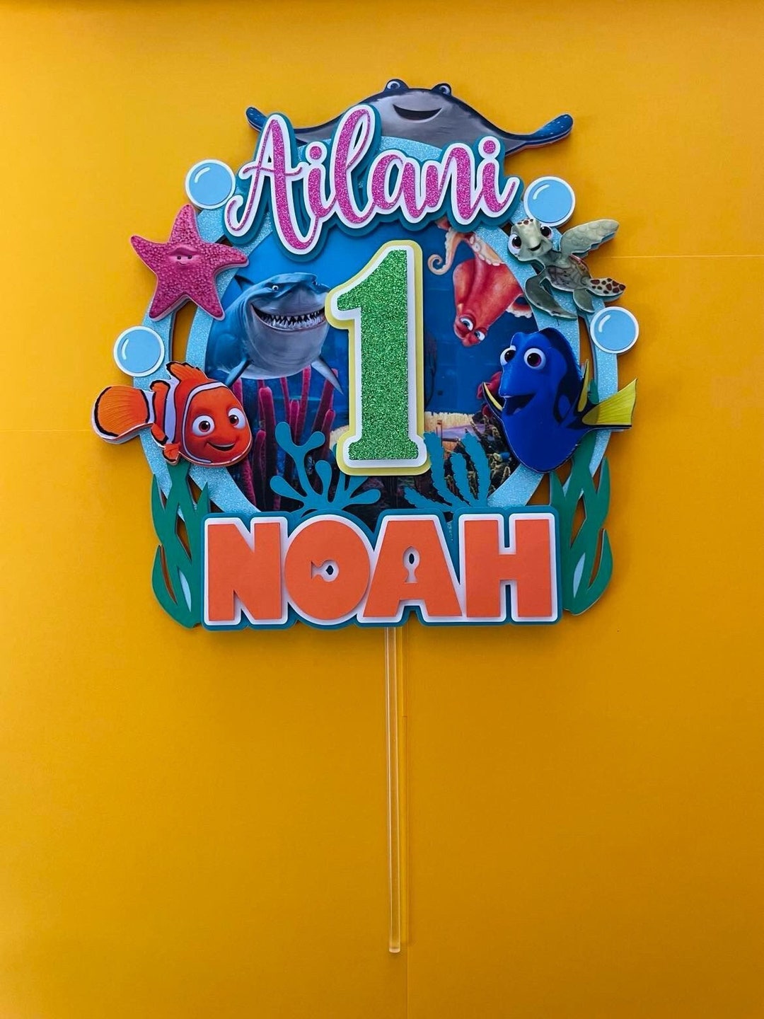 Nemo and Friends Cake Topper - Etsy
